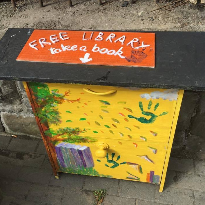 Have you heard of Edinburgh's Little Free Libraries? - Dickins