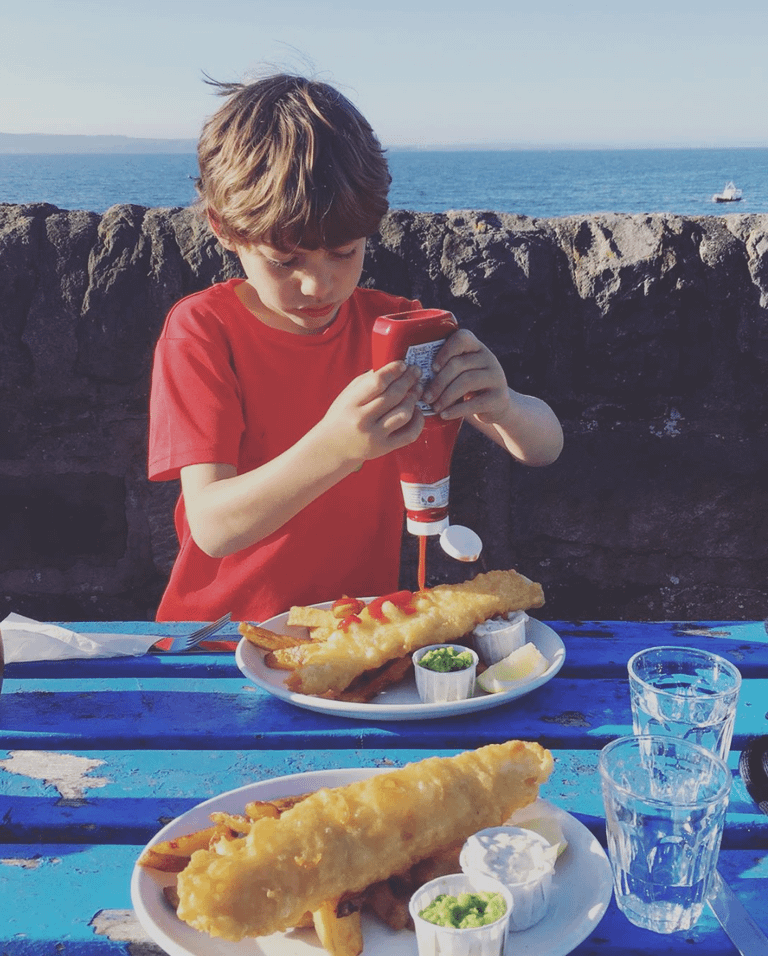 Edinburgh's Best Fish and Chips - Yummy! | Dickins